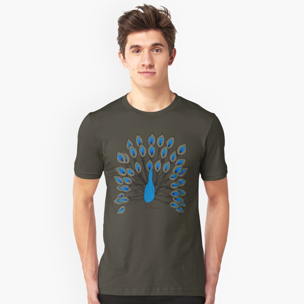 Peacock T Shirt By Sparklehen Redbubble