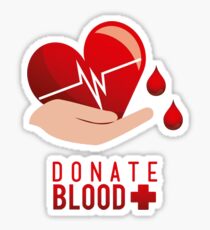Blood Donation Stickers | Redbubble