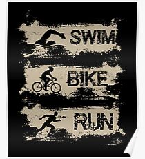 Triathlon Posters | Redbubble