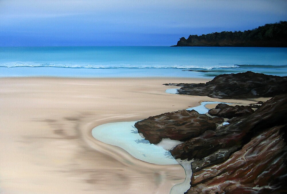 "Out To Sea - Matapouri Bay (2008)" by Lauren Worsley | Redbubble
