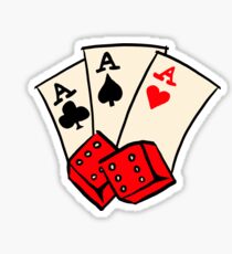 Poker Stickers | Redbubble