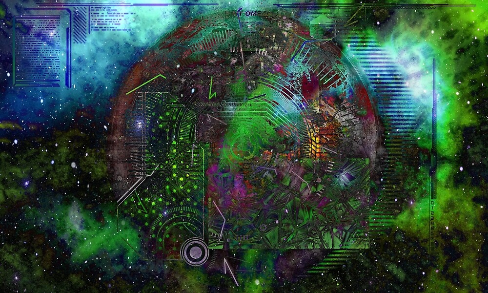 "Cyberlock" by blacknight | Redbubble