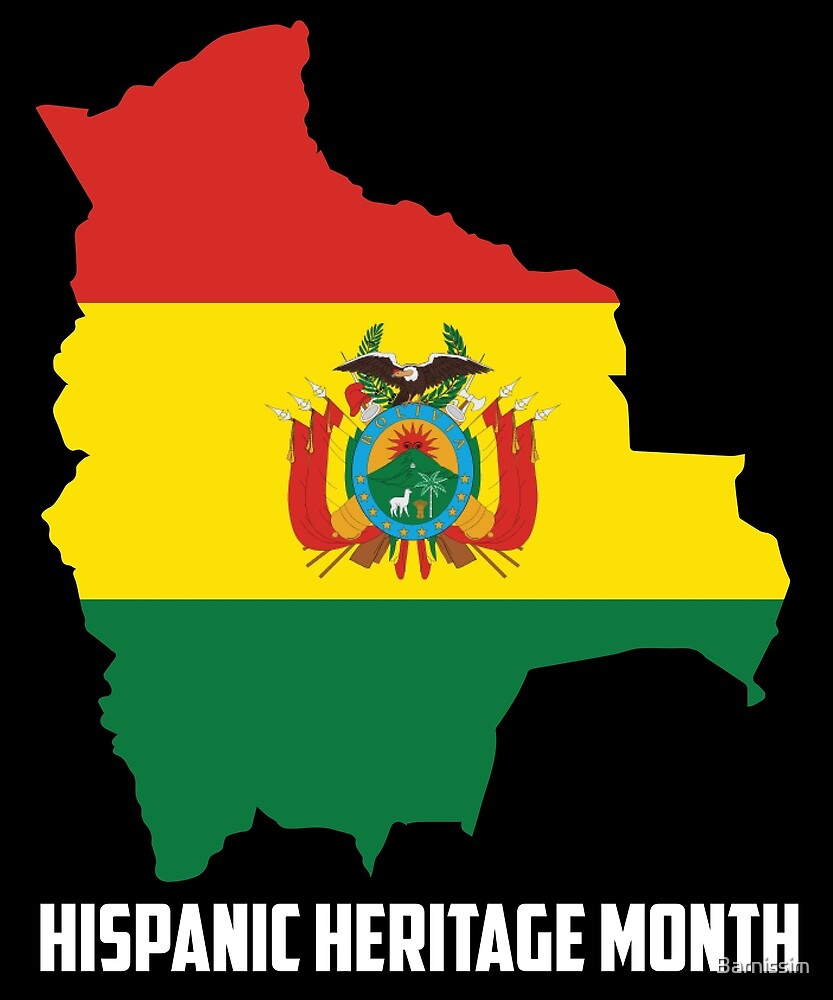 "Hispanic Heritage Month Bolivia Gift" by Barnissim | Redbubble