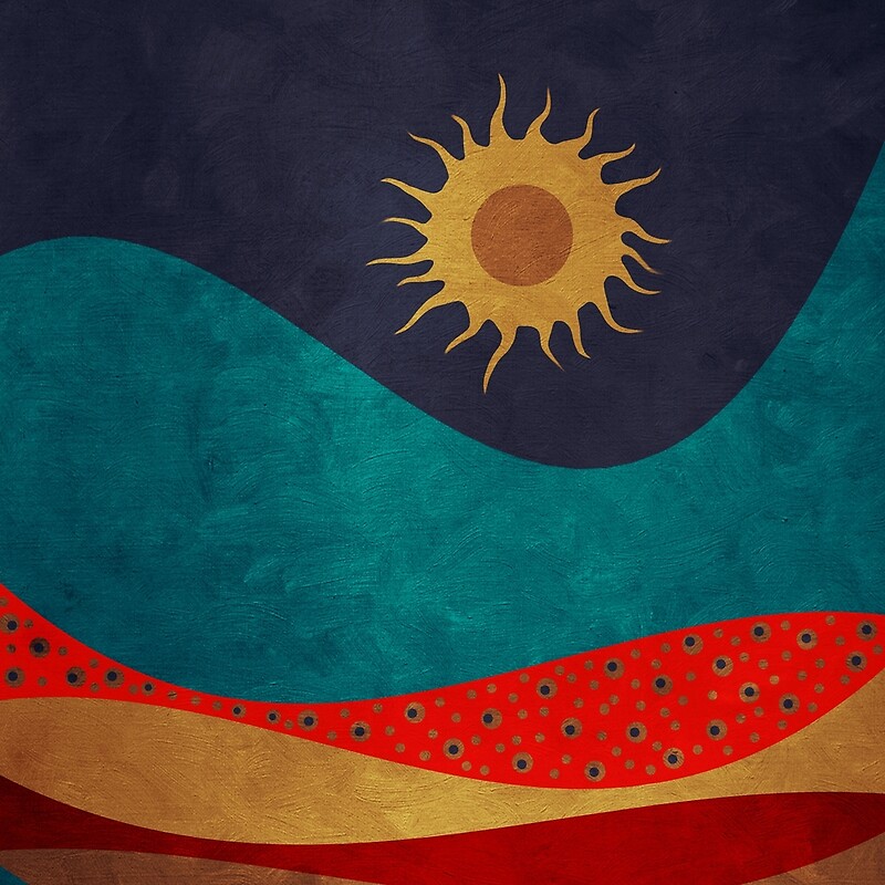 "Color under the sun" by Viviana Gonzalez | Redbubble