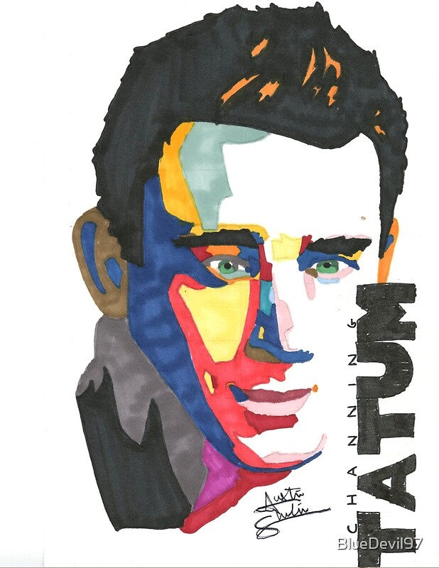 "Channing Tatum - Vector" by BlueDevil97 | Redbubble