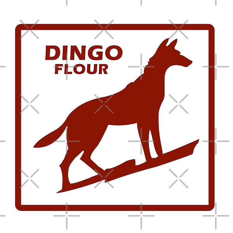 "Dingo Flour" by LostPerth | Redbubble