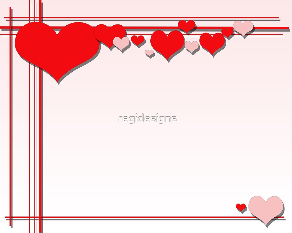 "Love Card or Background" by regidesigns | Redbubble