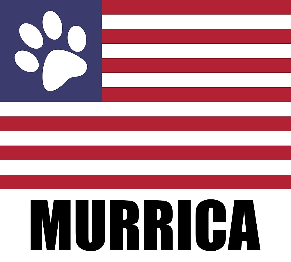 "Murrica Furry Pride Humor Design" by AshKitty | Redbubble