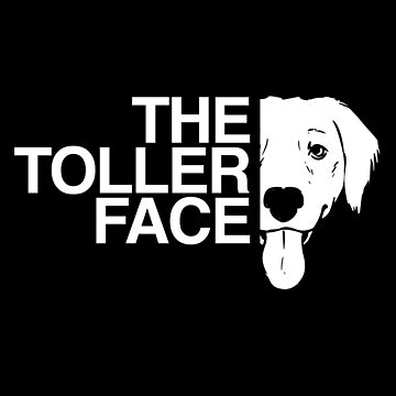 "Novia Scotia Duck Tolling Retriever The Toller Face " Sticker for Sale ...