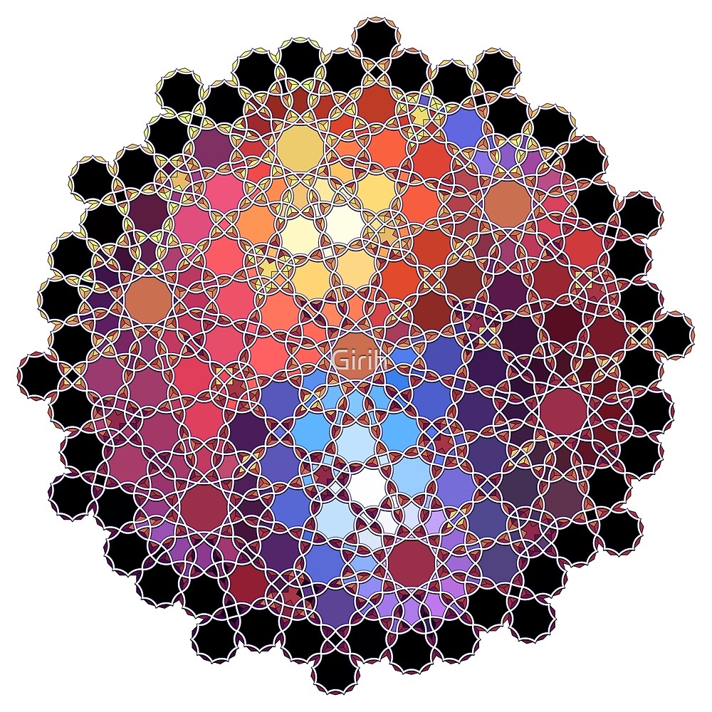"Curved Girih Pattern" by Girih | Redbubble