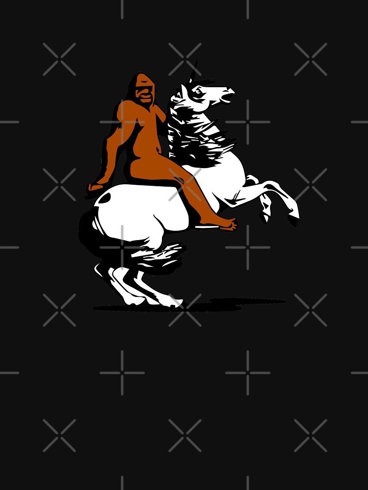 Bigfoot Sasquatch Riding Unicorn Zipped Hoodie By Mill8ion Redbubble