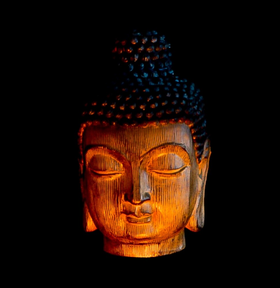"Enlightened One - A Buddhist Figure" by Jacqueline Cooper | Redbubble