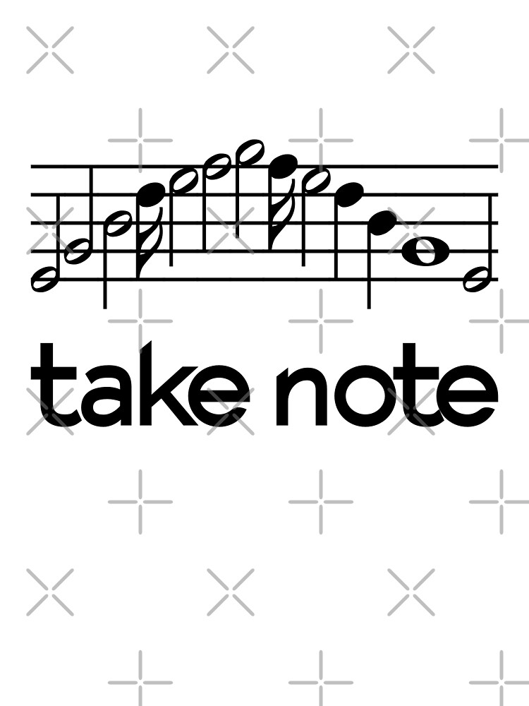 "Take Note!" by SaffaSwiss | Redbubble
