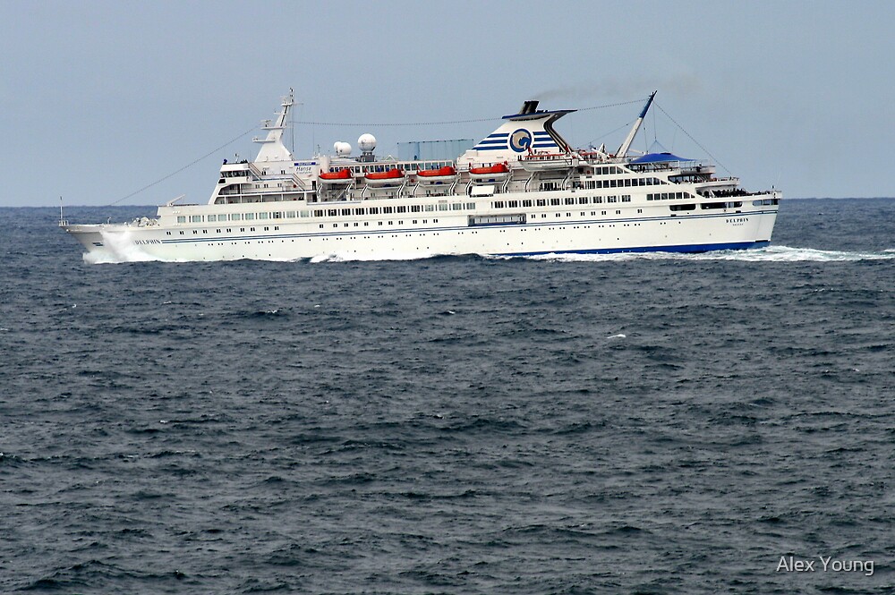 "MV Delphin" by Alex Young | Redbubble