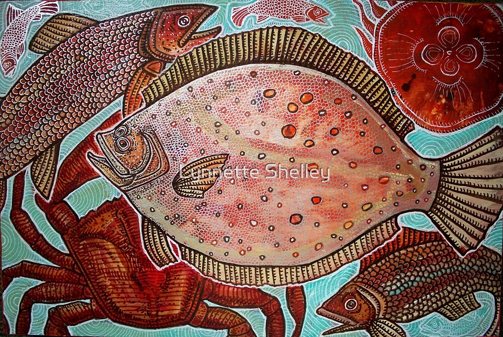 "Fish of the Day" by Lynnette Shelley | Redbubble