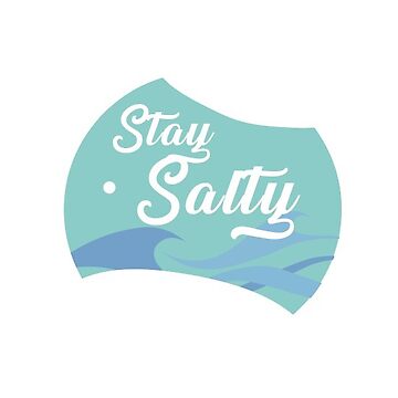 "Stay Salty" Sticker for Sale by AndiSilverman | Redbubble