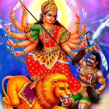 "DURGA 2" Postcard for Sale by planetterra | Redbubble