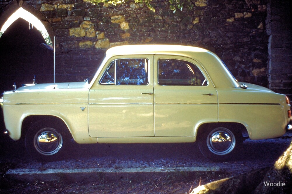"1950's Ford Prefect" by Woodie | Redbubble