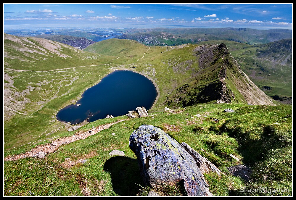 "Views from the top of Helvellyn" by Shaun Whiteman | Redbubble