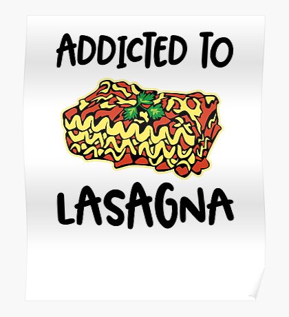 Lasagna: Posters | Redbubble