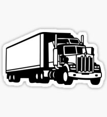 Semi Truck Stickers | Redbubble