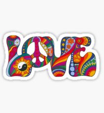 Hippy Stickers | Redbubble