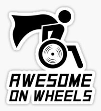 Funny Handicap Stickers | Redbubble