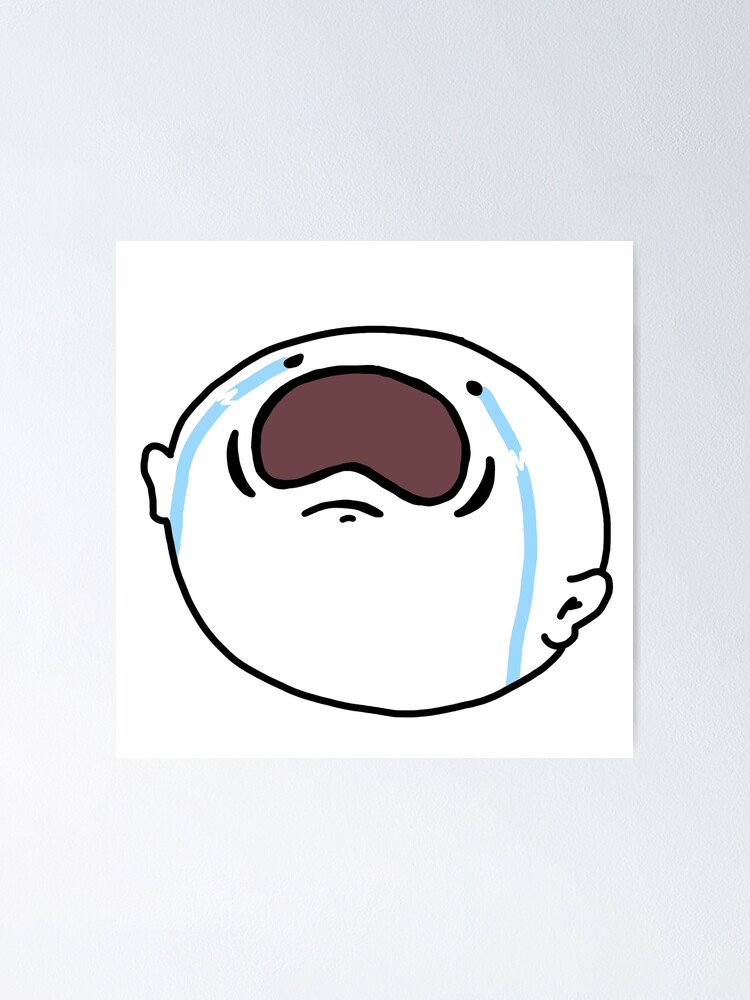 "Sad meme face" Poster by Semi97 | Redbubble