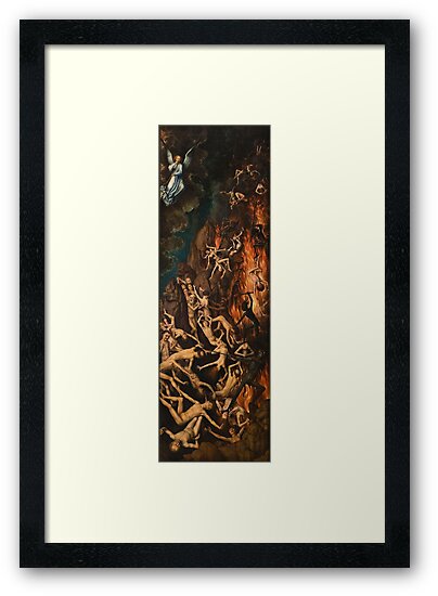 "HD Last Judgement - Hell (right panel) , by Hans Memling - Original ...