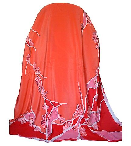 "Red Passion Abstract Silk Batik Hand painted Fabric" by zyhan | Redbubble