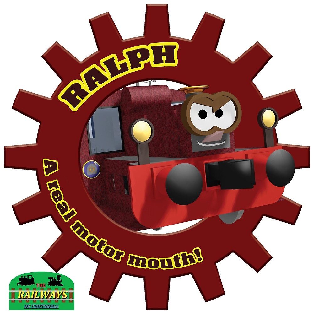 "Crotoonia - "Ralph the Bluthsburg Steelworks Diesel"" by ...
