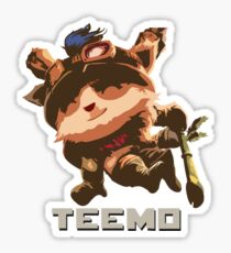 Teemo Stickers | Redbubble