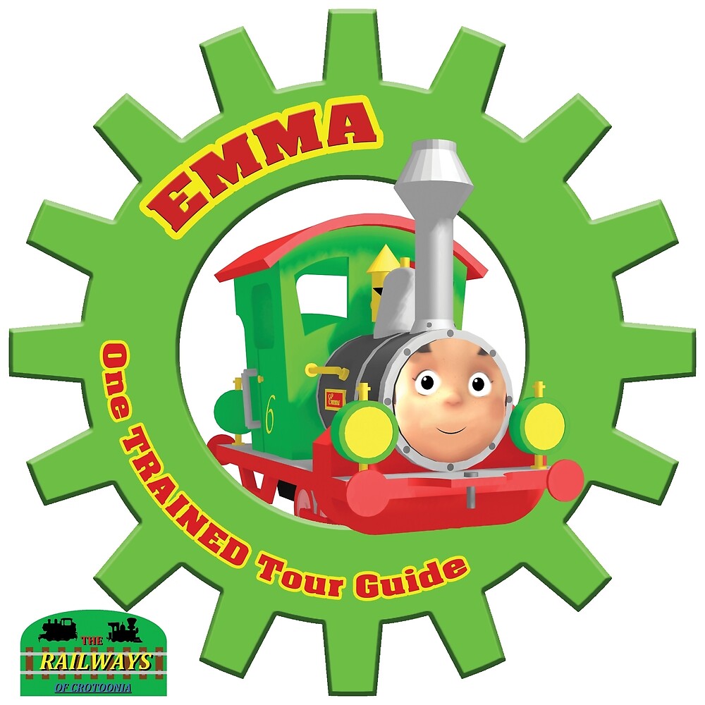 "Crotoonia - "Emma the Wanderlust Engine"" by TheMilanTooner | Redbubble