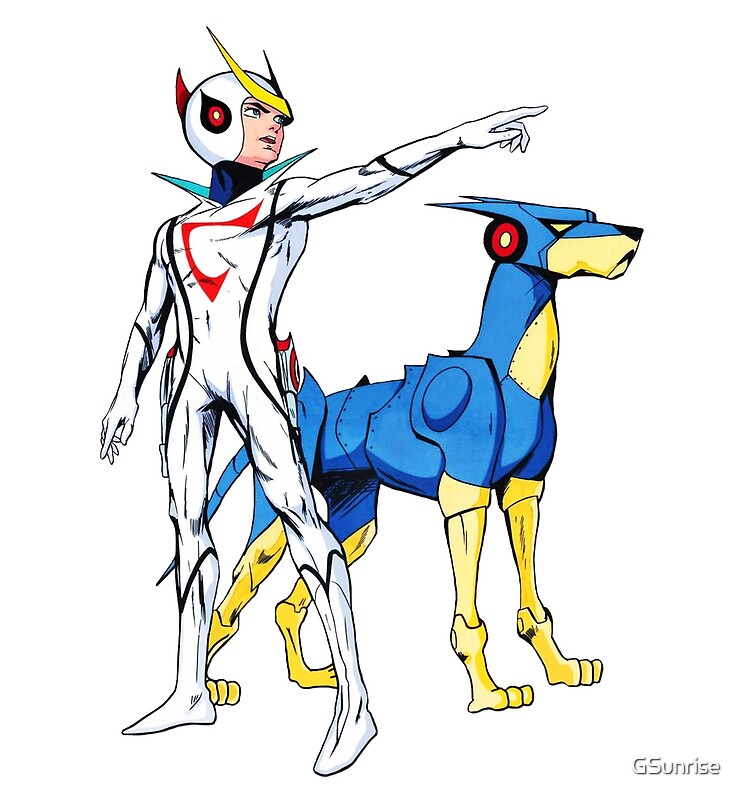 "Casshan-Neo Human Casshern & Friender" by GSunrise | Redbubble