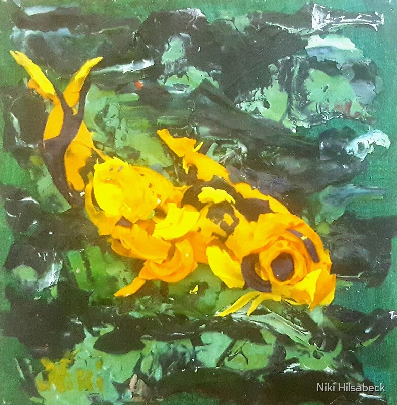 "Fish (acrylic)" by Niki Hilsabeck | Redbubble