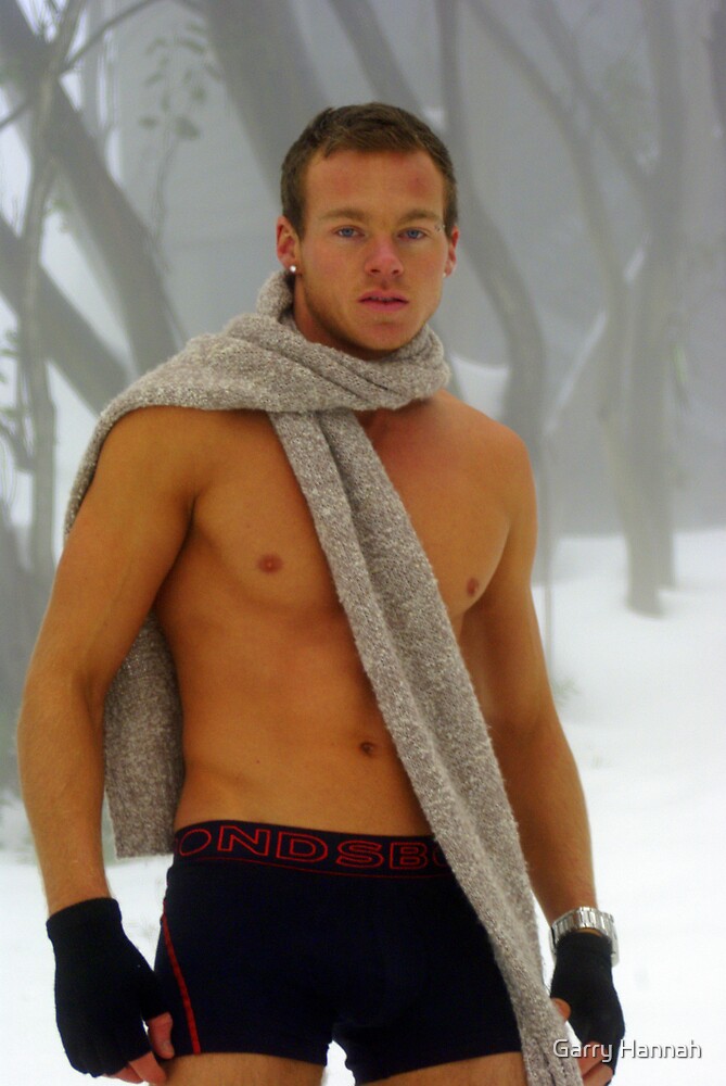 "Mr Muscle @ the snow" by Garry Hannah | Redbubble