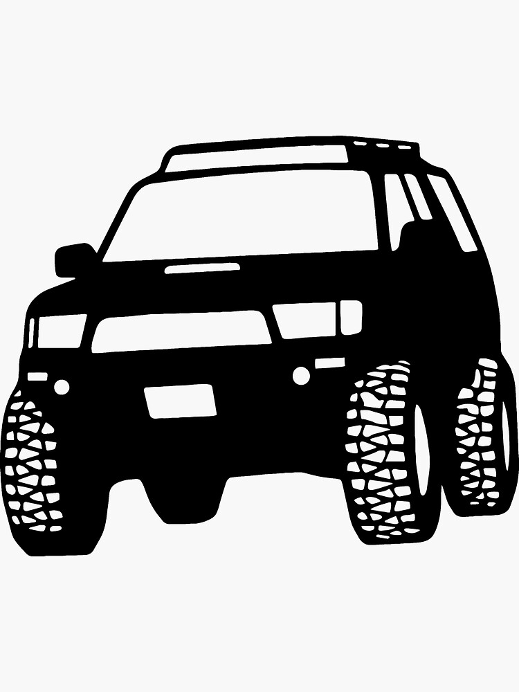 Pegatina «Toyota 4Runner 3rd Gen» de cvc7chris | Redbubble