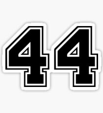 Number 44 Stickers | Redbubble