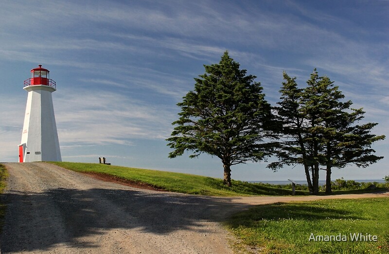 "Cape George Lighthouse, Cape George, Nova Scotia" by Amanda White ...