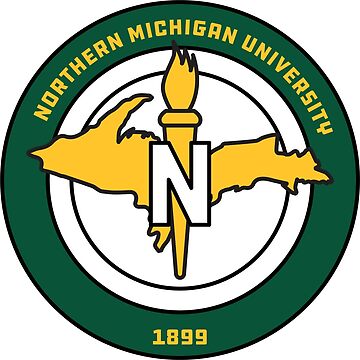 "Northern Michigan University / NMU Emblem" Sticker for Sale by ...