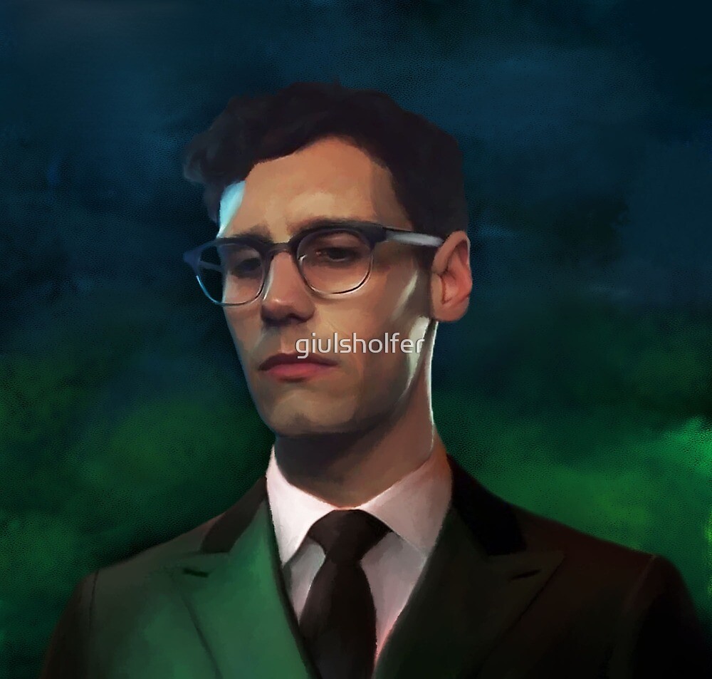 "The Riddler - Cory Michael Smith" by giulsholfer | Redbubble