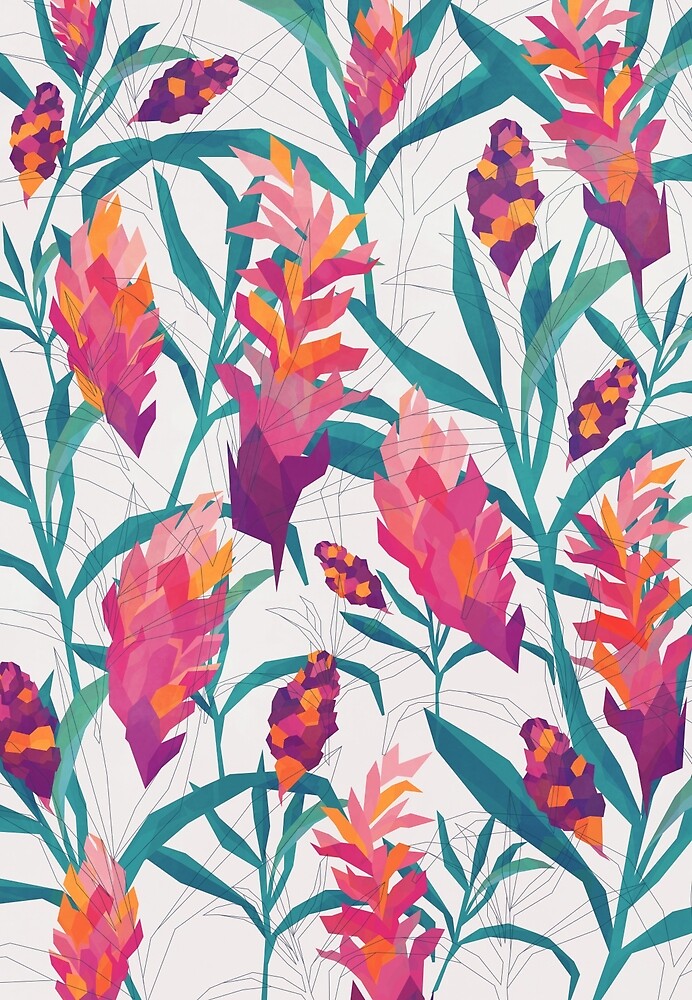 "Ginger Pattern" by VessDSign | Redbubble