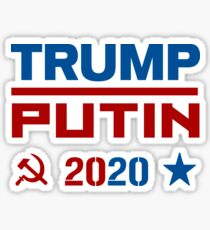 Trump Putin 2020 Stickers | Redbubble