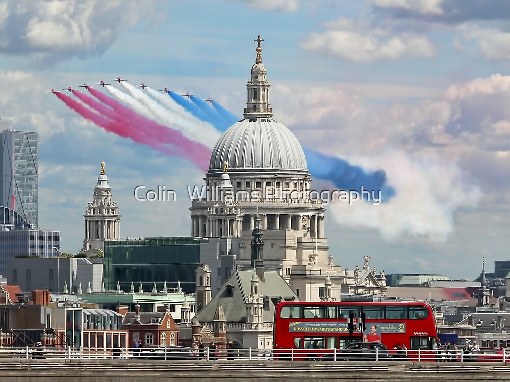 "VE Day 70 Years On - The Red Arrows Over London 2015" by Colin ...