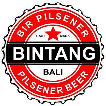 "BIR BINTANG BALI BEER" Sticker for Sale by thompsonyuk | Redbubble