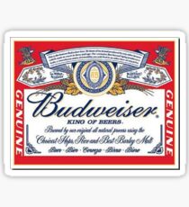 Budweiser Stickers | Redbubble