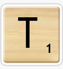 Scrabble Tile Stickers | Redbubble