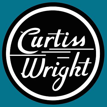 "Curtiss Wright Logo" Sticker for Sale by warbirdwear | Redbubble