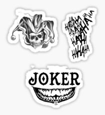 Hahaha Joker Stickers | Redbubble