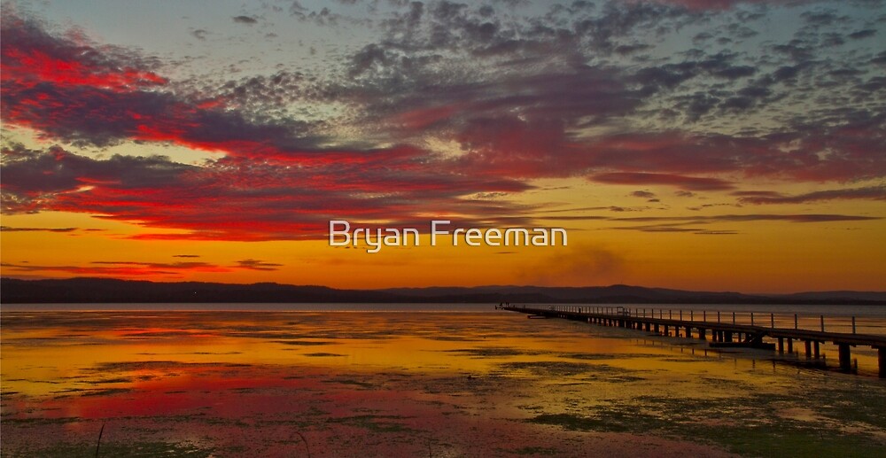 "Long Jetty On Fire | New South Wales | Australia" by Bryan Freeman ...